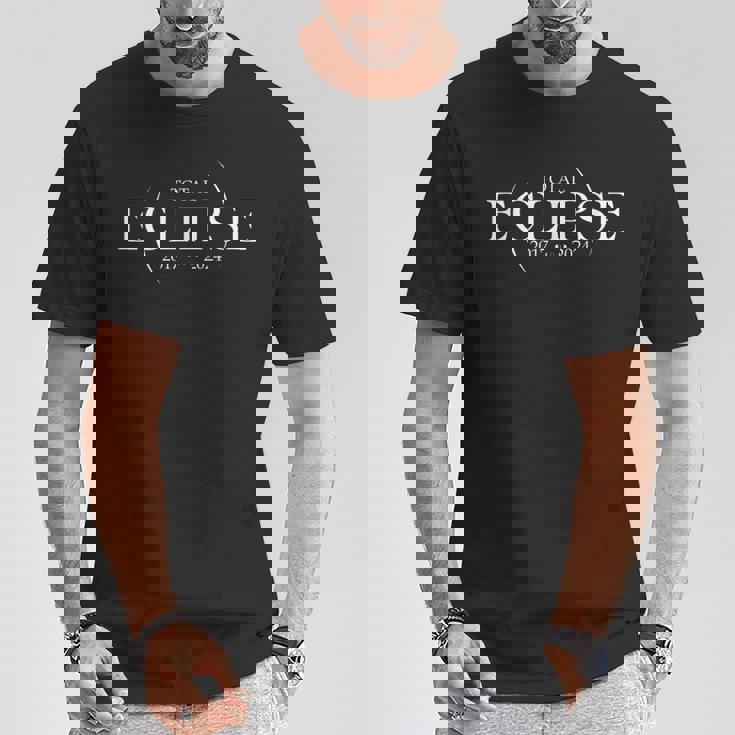 Total Solar Eclipse North America 2017 2024 Both Eclipses T-Shirt ...