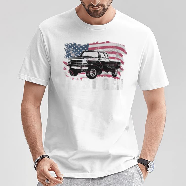 First Gen Truck Squarebody First Generation Truck 1St Gen T-Shirt ...