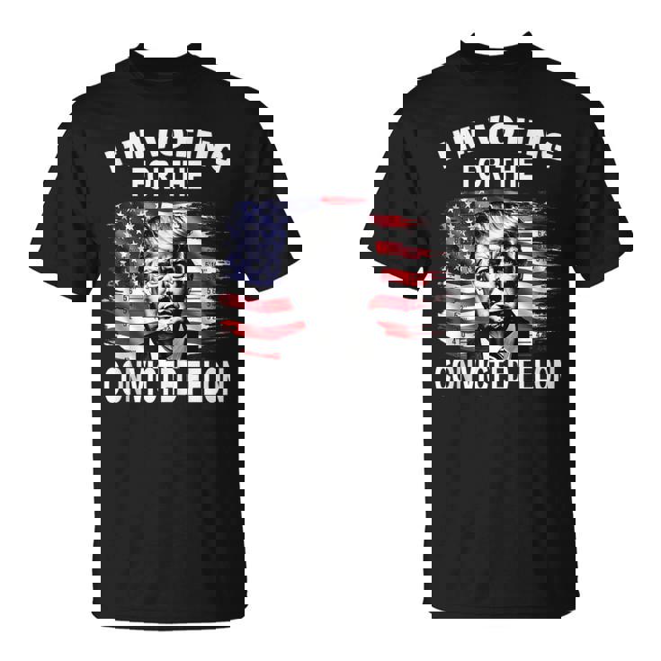 I'm Voting For The Convicted Felon 2024 Pro Trump T-Shirt | Mazezy