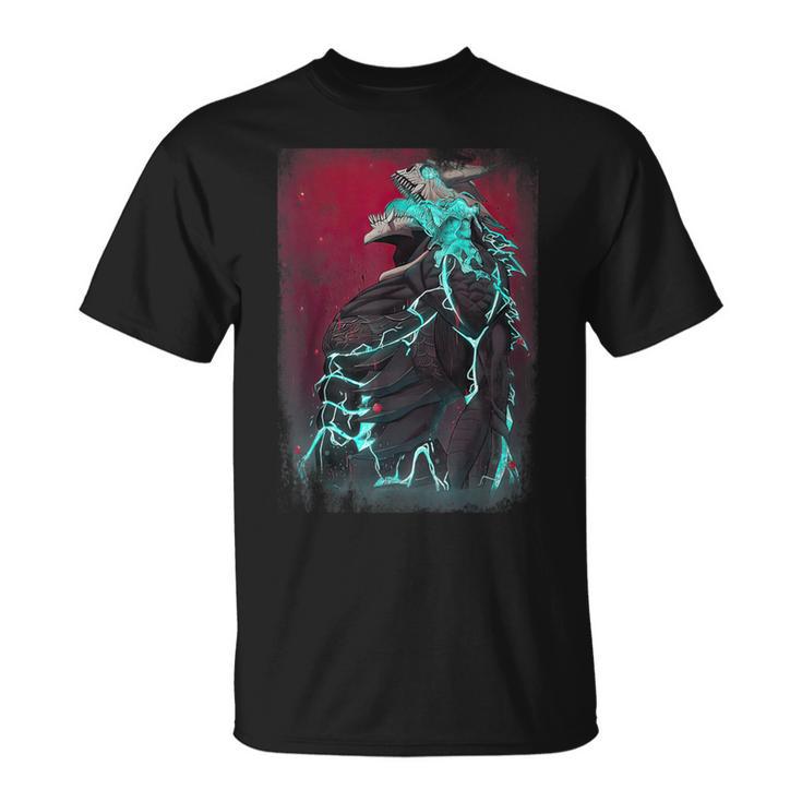 Kaiju Vintage Japanese Monster No 8 T-Shirt | Mazezy