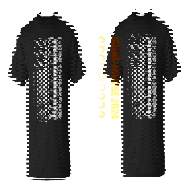 Phases Of The Solar Eclipse 2024 Total Solar Eclipse T-Shirt - Seseable