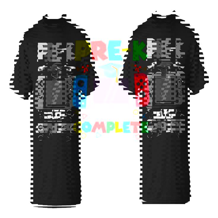 Pre K Level Complete Gamer Class Of 2024 Prek Graduation T-Shirt - Seseable