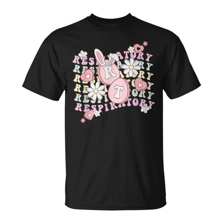 Retro Respiratory Therapist Easter Spring Rt Pulmonology T-Shirt - Seseable