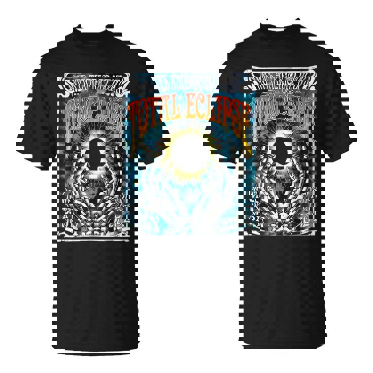 Total Eclipse 2024 Retro North American Concert Tour T-Shirt | Mazezy