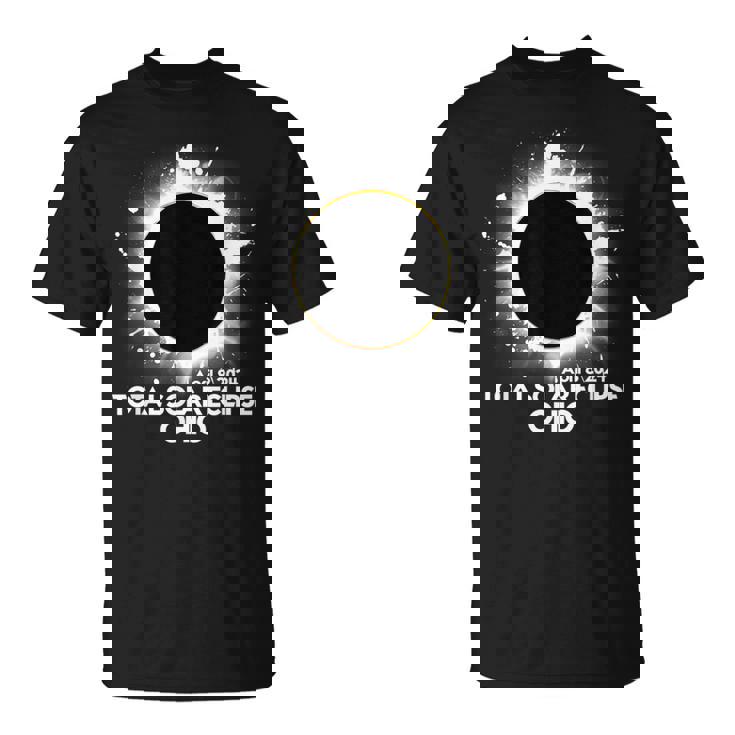 Total Solar Eclipse Ohio 2024 American Totality T-Shirt - Seseable