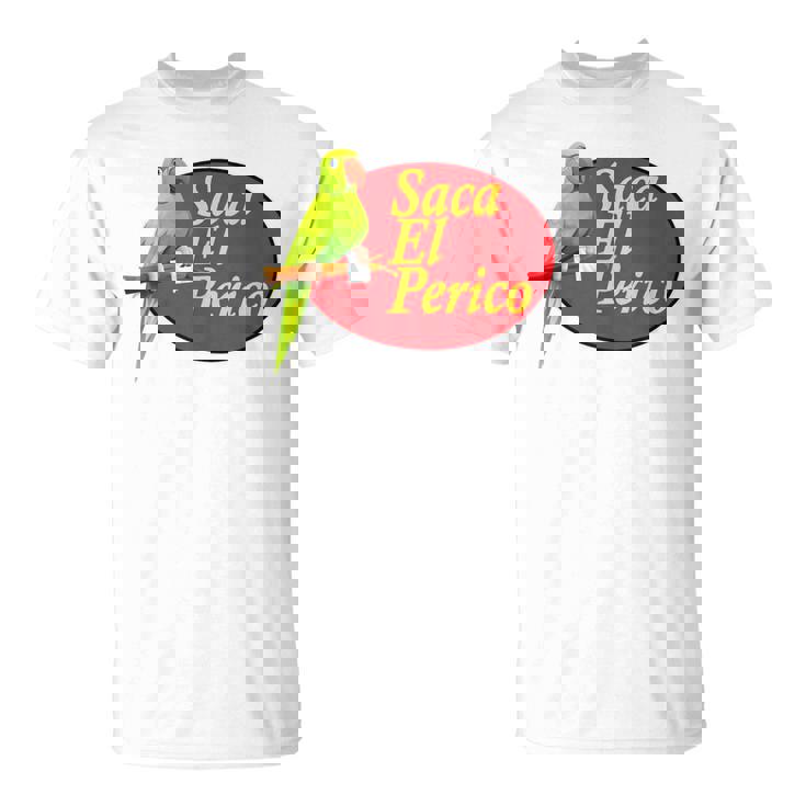 Saca El Perico Red T-Shirt | Mazezy