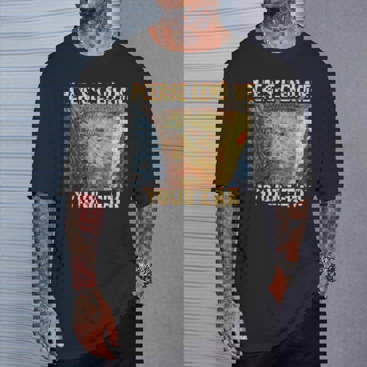 Artsy Van Gogh Meme For For Artists Men T-Shirt - Monsterry