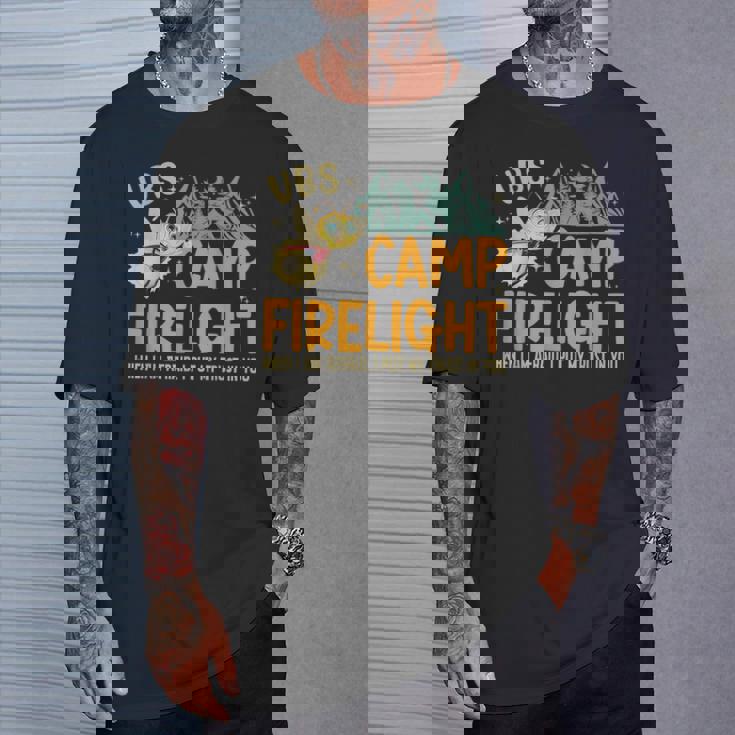 Camp Firelight Vbs 2024 Vacation Bible School Christian T-Shirt | Mazezy