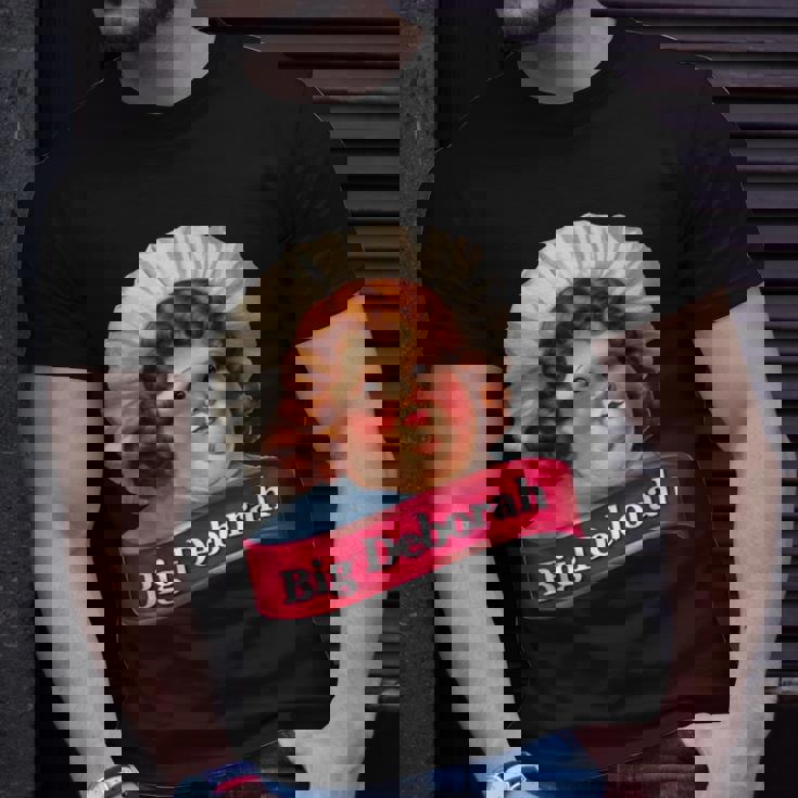 Big Deborah Features The Not-So-Little Deborah T-Shirt | Mazezy