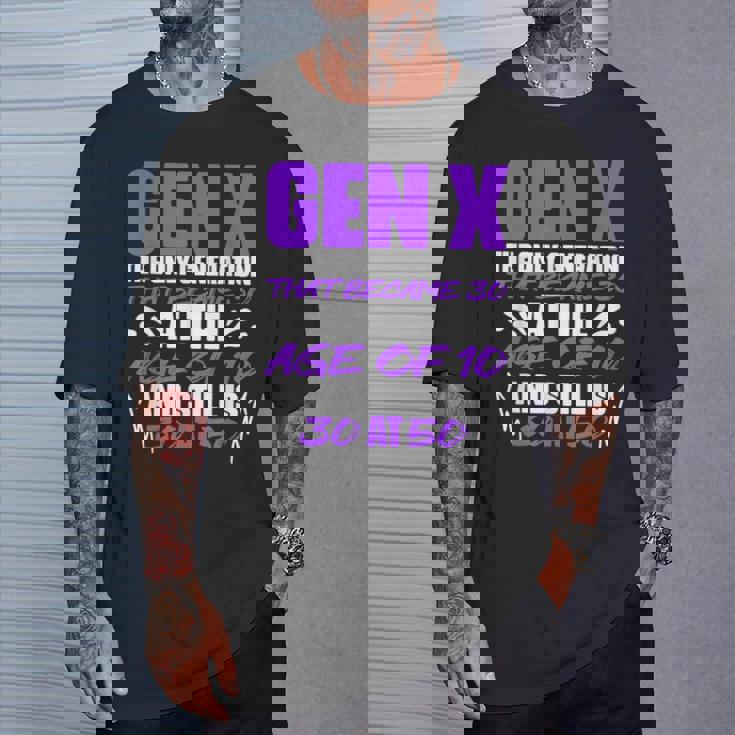 Genxers Humor Gen X Generation Gen X T-Shirt | Mazezy