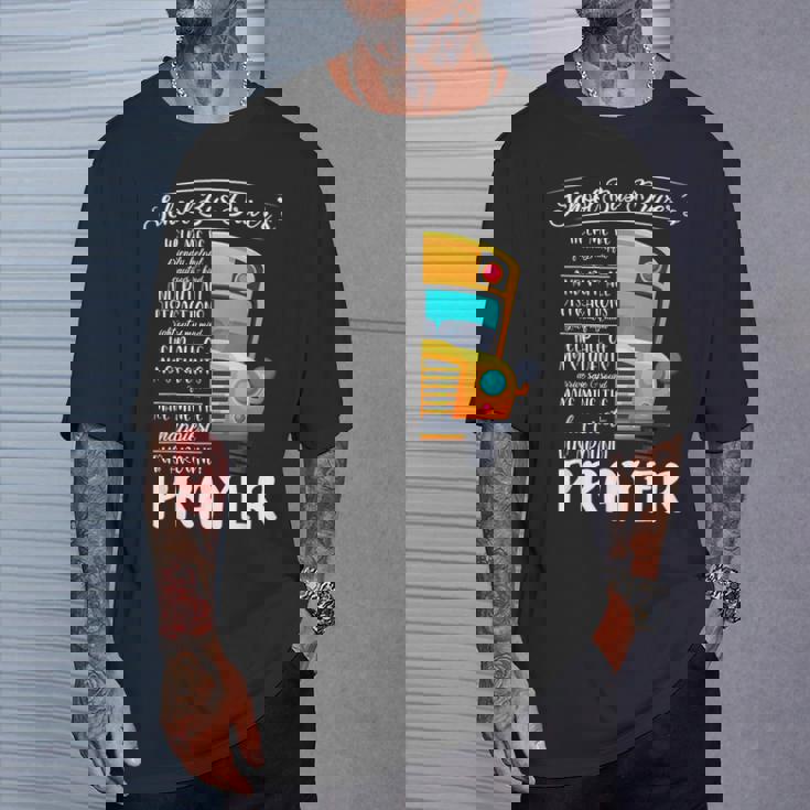 Happiest School Bus Driver’S Prayer Motivational Sayings T-Shirt - Seseable