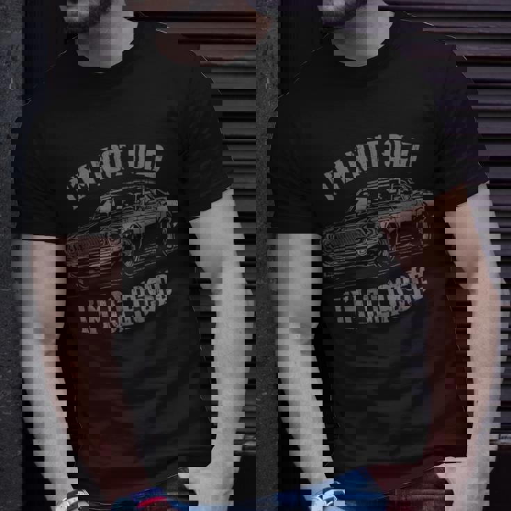 I'm Not Old I'm Classic Vintage Car Graphic T-Shirt - Seseable