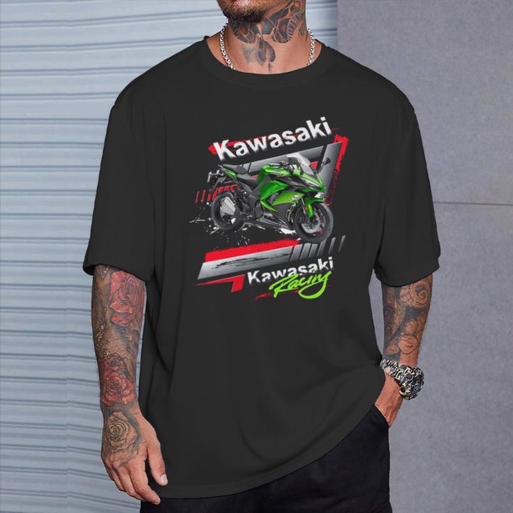 Kawasaki Racing T-Shirt - Thegiftio