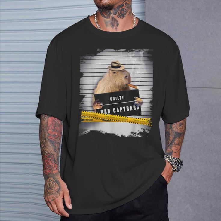 Matón Capybara Hot Gángster Divertido Camiseta unisex - Regaloses
