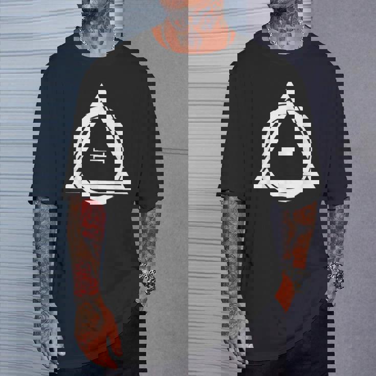 Therian Symbol Quadrobics Sport Sign White T-Shirt - Monsterry