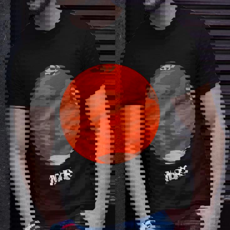 Solar System Group Costumes Giant Planet Mars Costume T-Shirt - Monsterry