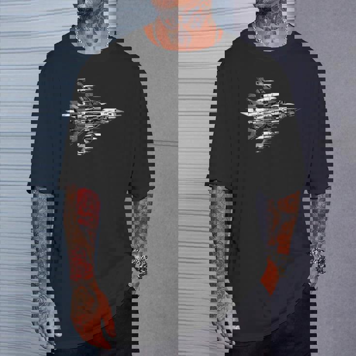 Tornado Jet Fighter Aircraft Airplane Plane Aeroplane Raf T-Shirt ...