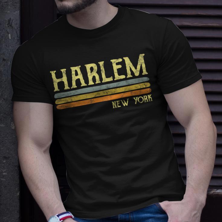 Vintage Harlem New York Ny Nyc Love Souvenir T-Shirt - Monsterry