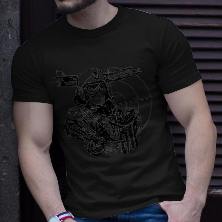 Ww2 Vintage Wwii Military Pilot -World War 2 Bomber T-Shirt - Monsterry