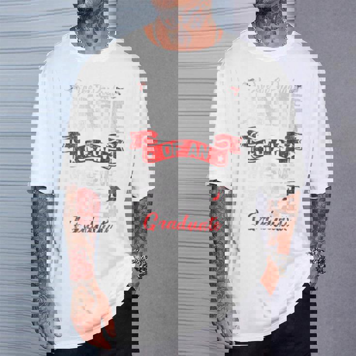 Super Proud Auntie Of A 2024 Graduate 24 Graduation T-Shirt - Monsterry