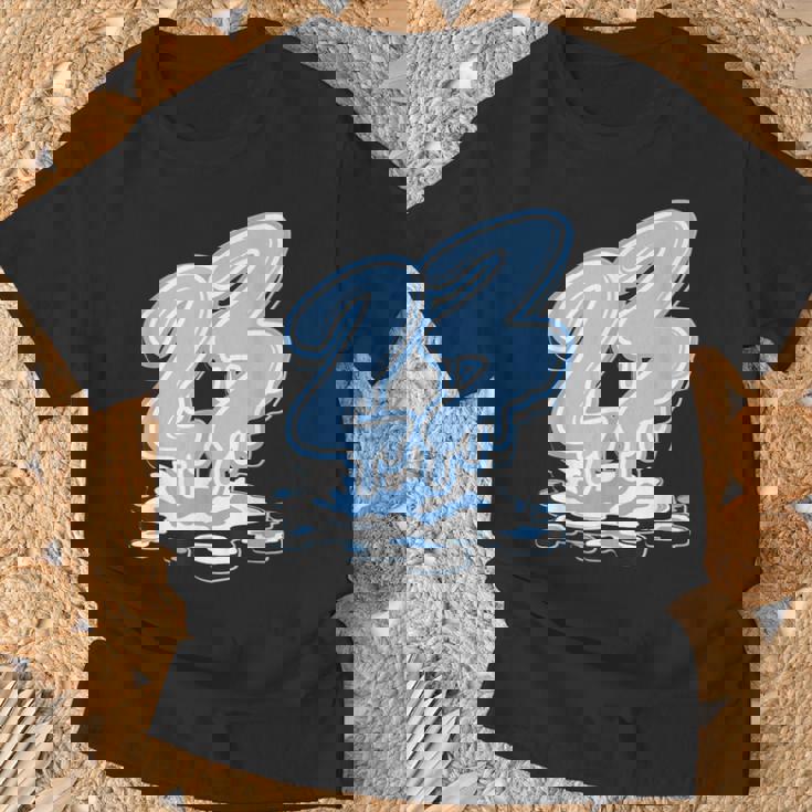 23 Drip University Blue 1S Matching T-Shirt - Seseable