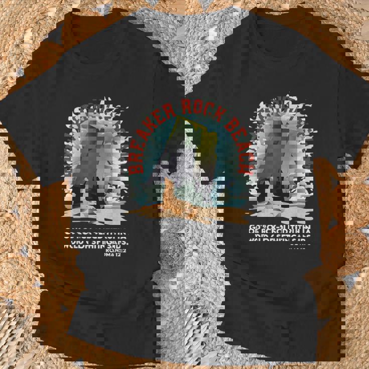 Breaker Rock Beach Gods Rock Solid Truth In A World Vbs 2024 T-Shirt ...