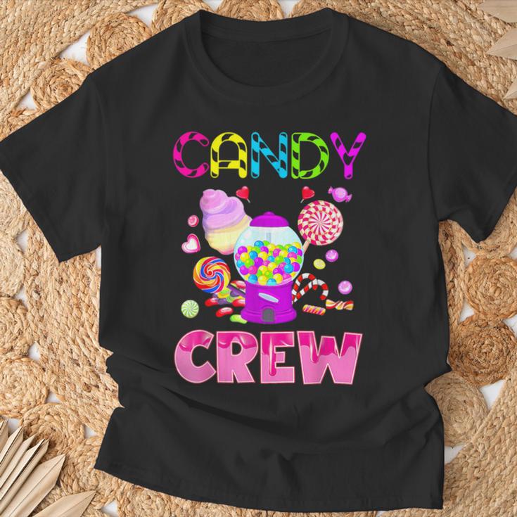 Candy Land Candy Crew Decorations Sweetie Candy Squad T-Shirt | Mazezy