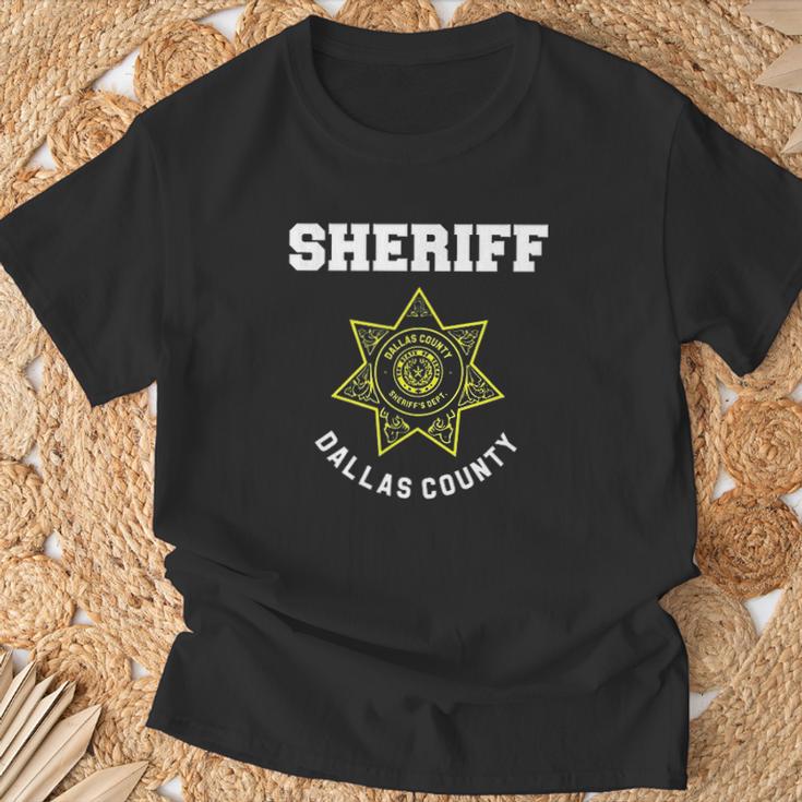 Dallas County Texas Sheriff Deputies Police Uniform T-Shirt - Thegiftio