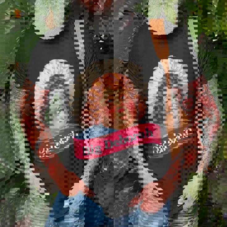 Big Deborah Features The Not-So-Little Deborah T-Shirt | Mazezy