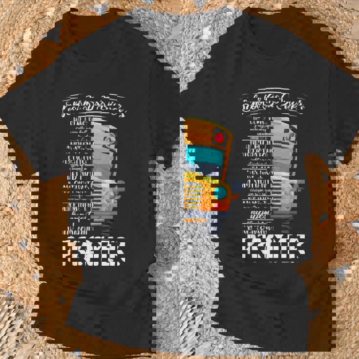 Happiest School Bus Driver’S Prayer Motivational Sayings T-Shirt - Seseable