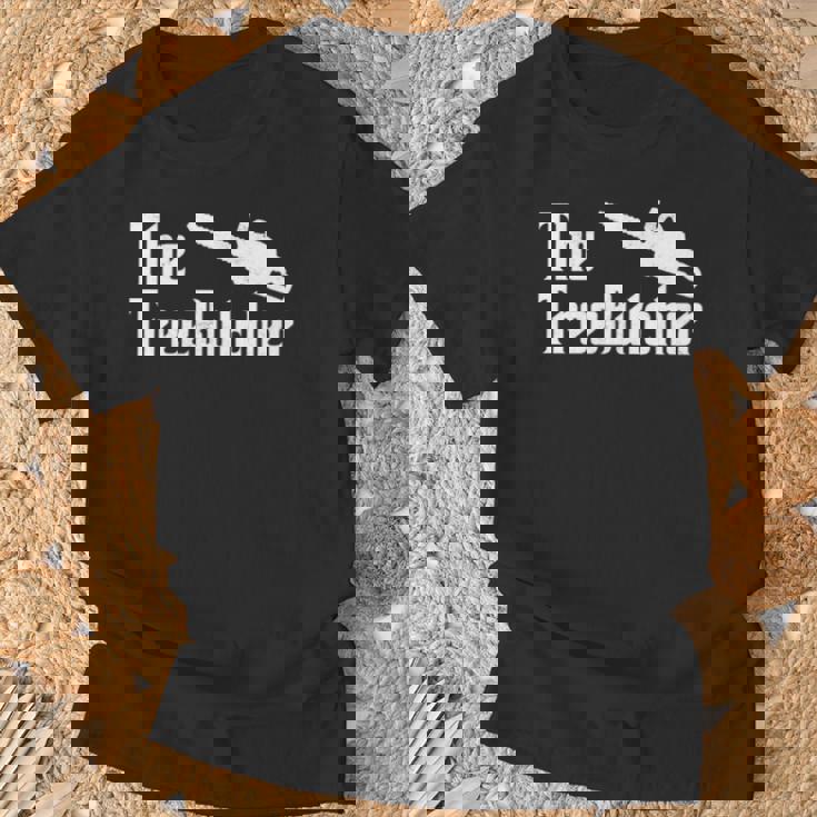 Logging The Tree Butcher Cheinsaw Wood Chopper Forest T-Shirt | Mazezy