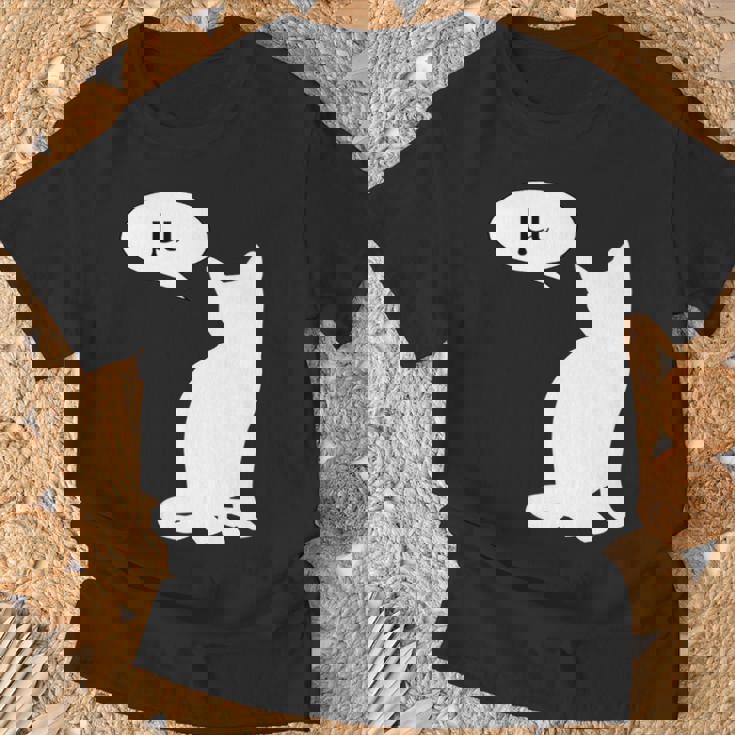 Mu Cat Greek Letter Mew Meow Miu T-Shirt - Monsterry