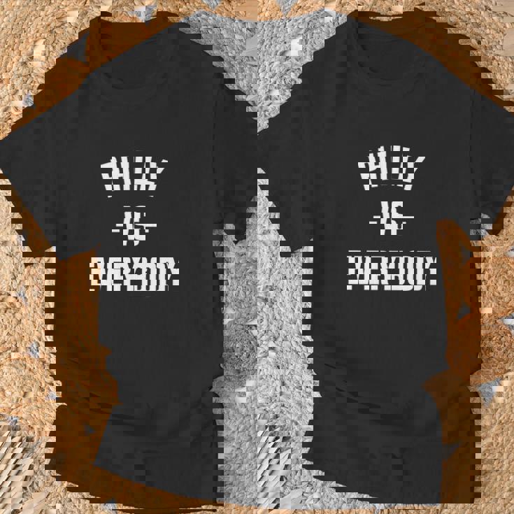 Philly Vs Everybody T-Shirt - Thegiftio