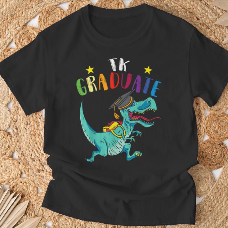 T-Rex Dinosaur Tk Graduate Tk Graduation Transitional Kinder T-Shirt ...