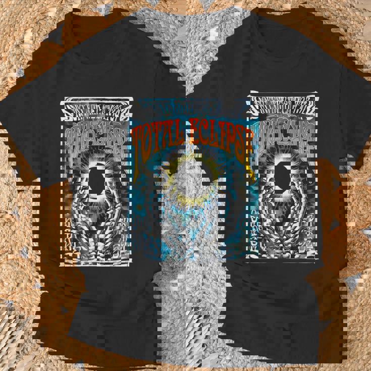 Total Eclipse 2024 Retro North American Concert Tour T-Shirt | Mazezy