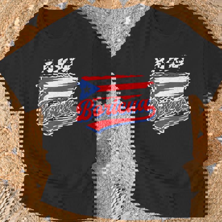 Yo Soy Boricua Puerto Rico Flag Puerto Rican Hispanic T-Shirt - Seseable