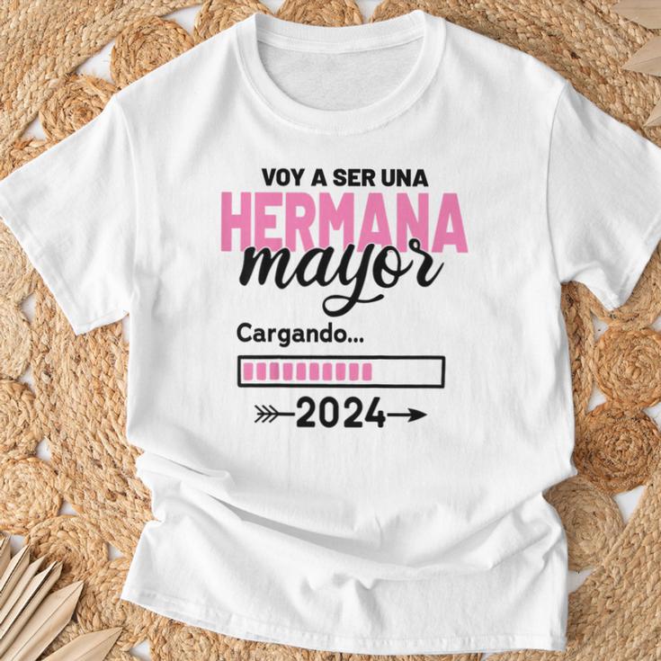 Niños Voy A Ser Una Hermana Mayor 2024 Hermana Mayor 2024 Camiseta ...