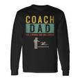 Swim Coach Dad Like A Normal Dad Only Cooler Father's Day Long Sleeve T ...