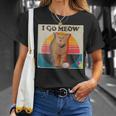 I Go Meow Singing Cat Meme T-Shirt | Mazezy