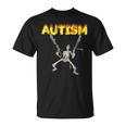 Autism Skeleton Oddly Specific Dank Meme T-Shirt | Mazezy