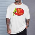 Saca El Perico Red T-Shirt | Mazezy