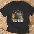 Rizz Rizzler Rizz God Slang Meme Trending Social Media T-Shirt | Mazezy